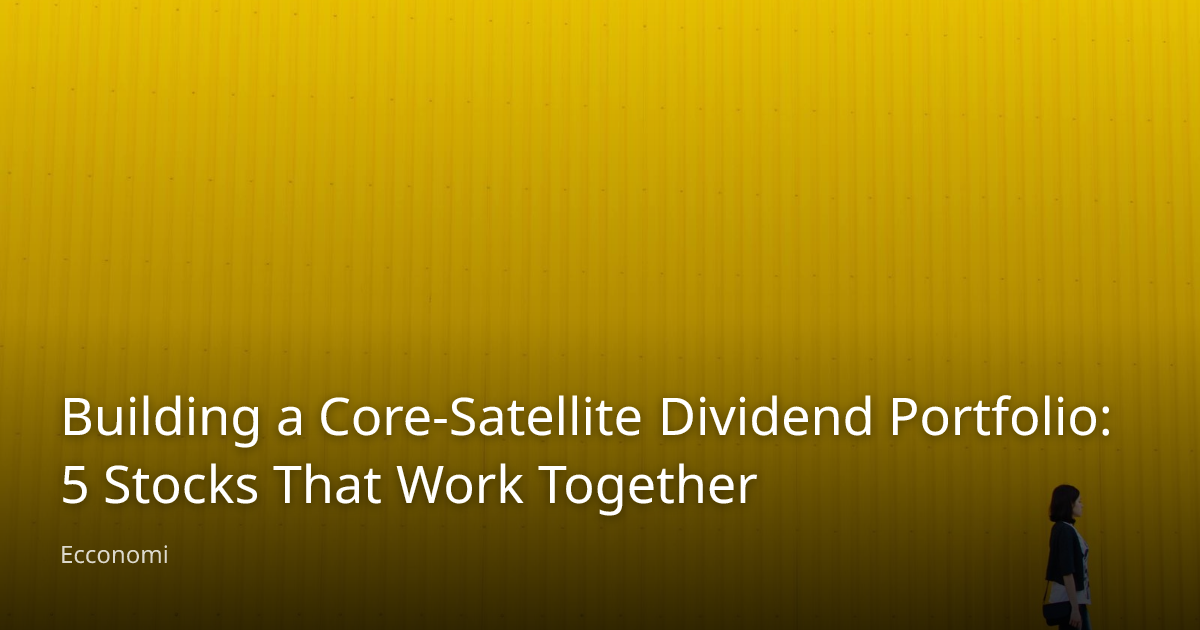 Building a Core-Satellite Dividend Portfolio: 5 Stocks That Work ...